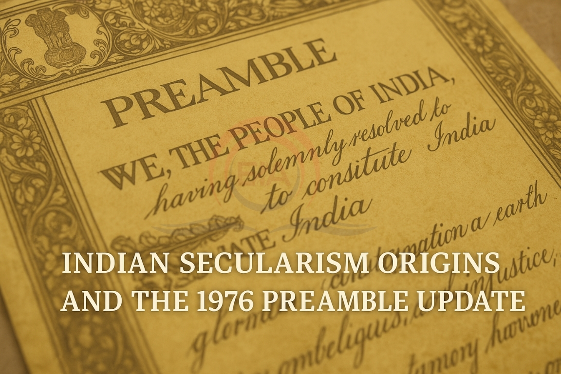 Secularism in India from Constitution to Present Day