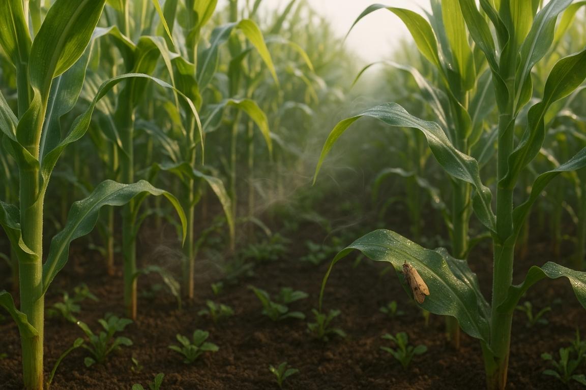 Maize Clustering Boosts Natural Insect Resistance