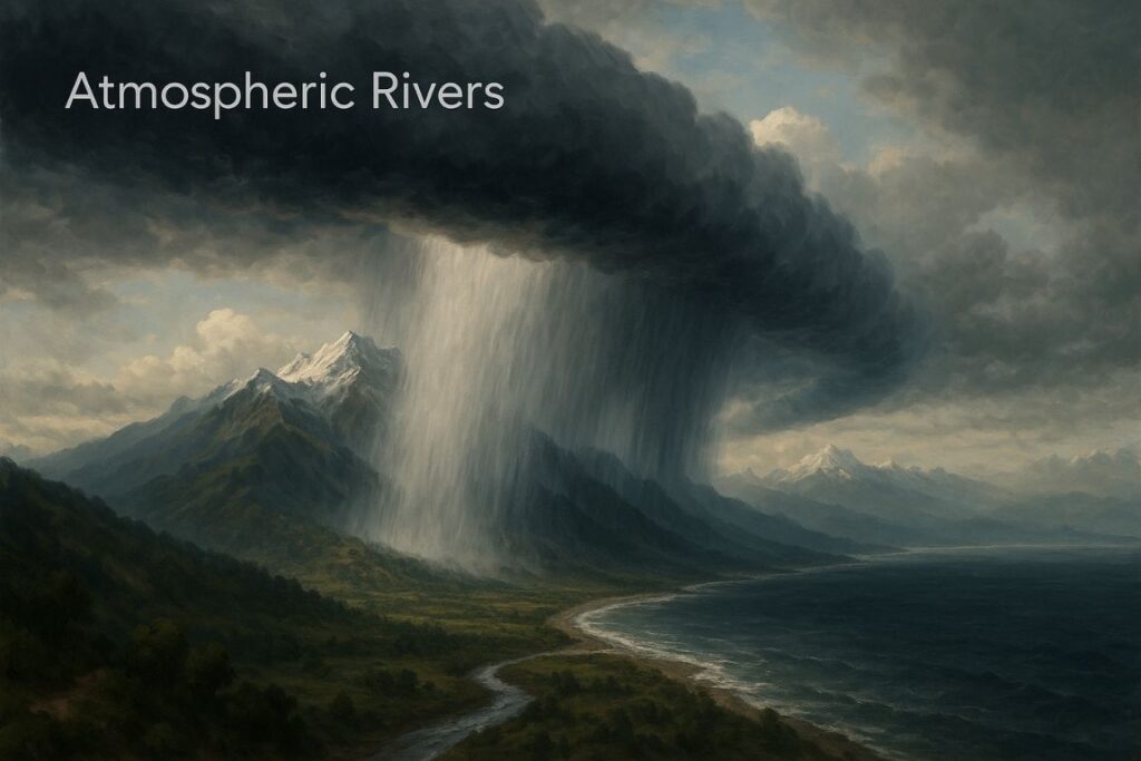 Flying Rivers and Atmospheric Rivers Influence Climate