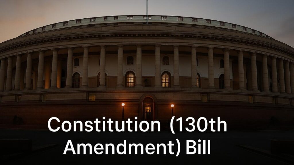 Constitution 130th Amendment Bill Explained