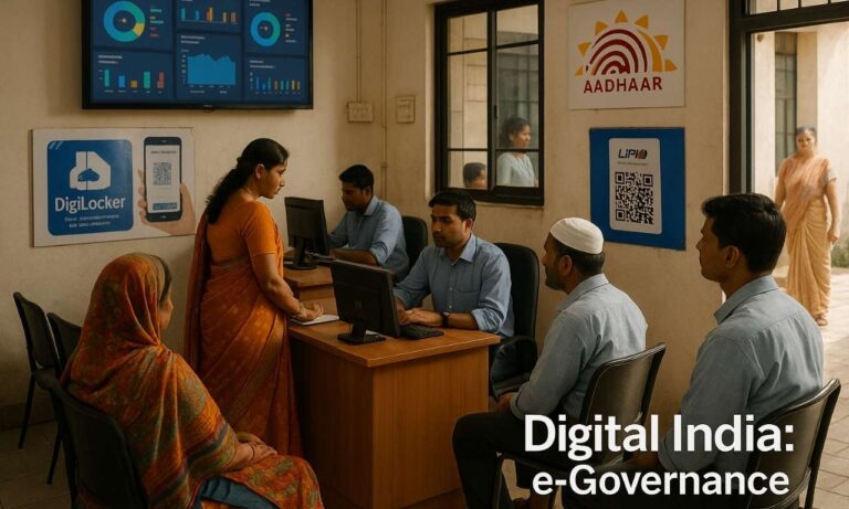 Digital Transformation and E Governance in India Explained