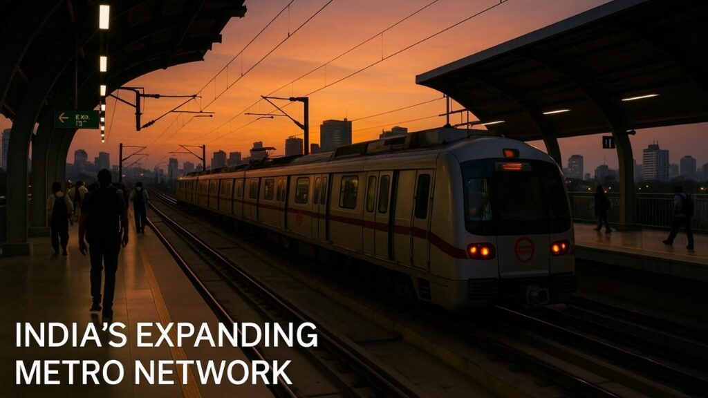 India’s Expanding Metro Network Boosts Urban Mobility