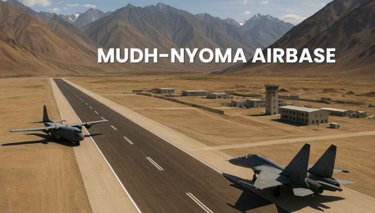 Mudh-Nyoma Airbase: India’s New High-Altitude Strategic Hub