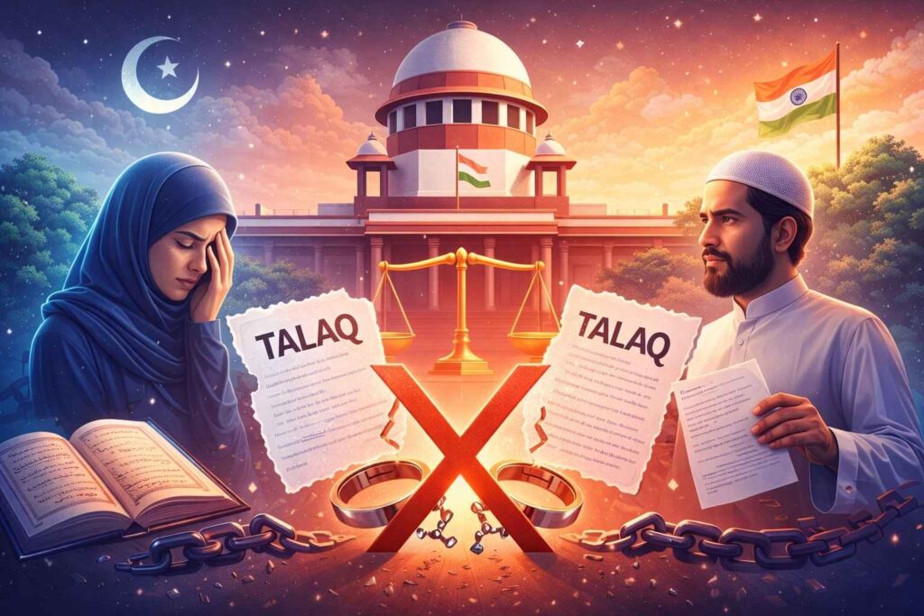 Invalidating Unilateral Talaq: Law, Faith and Equality